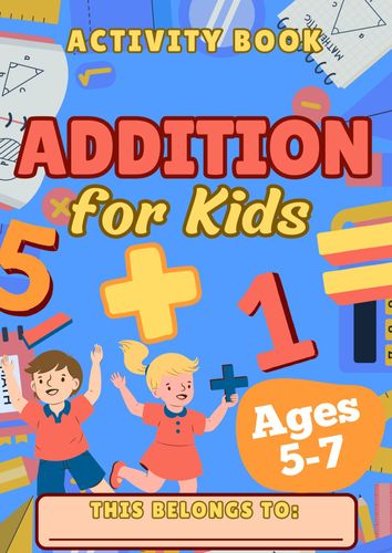 Printable Addition Books