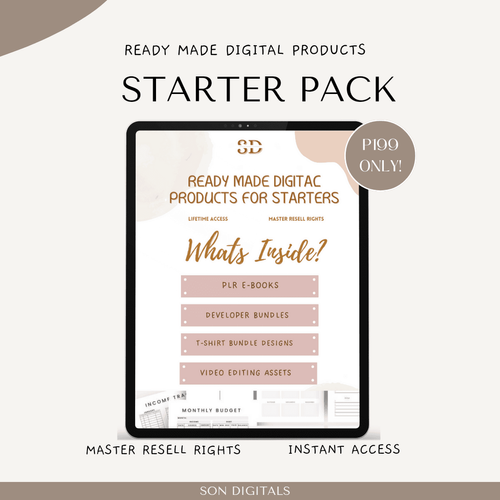 Ultimate Starter Pack~Digital products by solluna_01 - Raket.PH