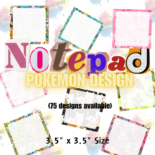 Pokemon Template Journal Cover