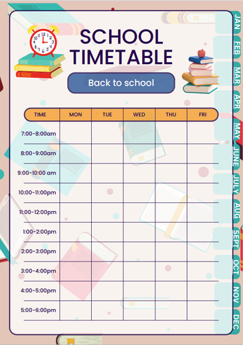 School Paper Layout A4 Size with 8-12 pages(Made with Canva) by ...
