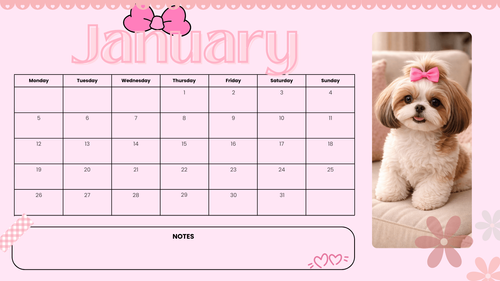 Calendar templatr by judy_breiz - Raket.PH
