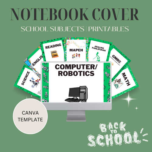 Editable Notebook Cover (Characters) by kathleneprojects - Raket.PH