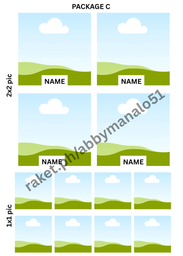 2x2, 1x1, Passport ID and Formal Attire Template by everythingonline ...