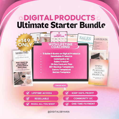 Ultimate Starter Pack~Digital products by solluna_01 - Raket.PH