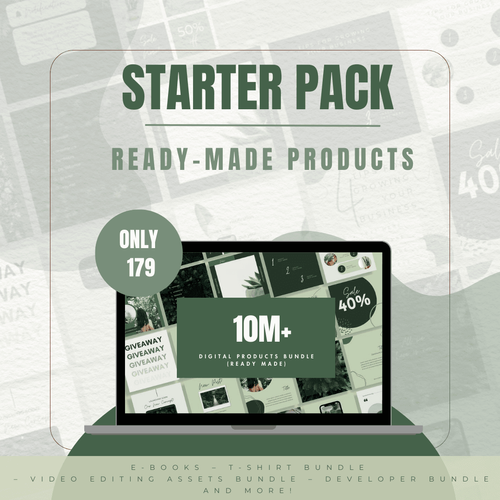 Ultimate Starter Pack~Digital products by solluna_01 - Raket.PH