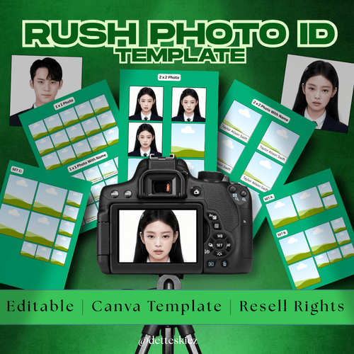 2x2, 1x1, Passport ID and Formal Attire Template by everythingonline ...