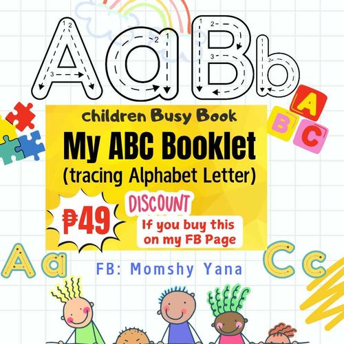 Educational busy booklet for kids by talisayjayme - Raket.PH