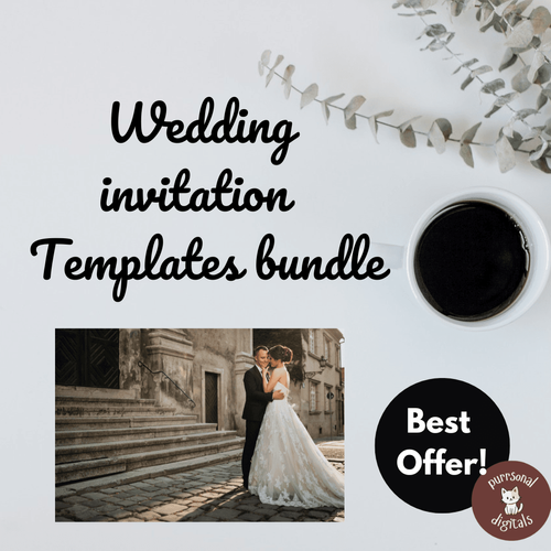 Wedding Invitations Template Pages