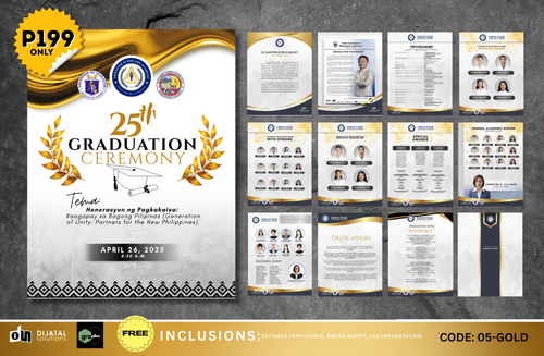 Dedication Ceremony Program Template