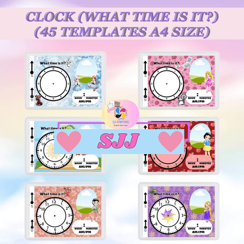 Clock Cut Out Worksheet