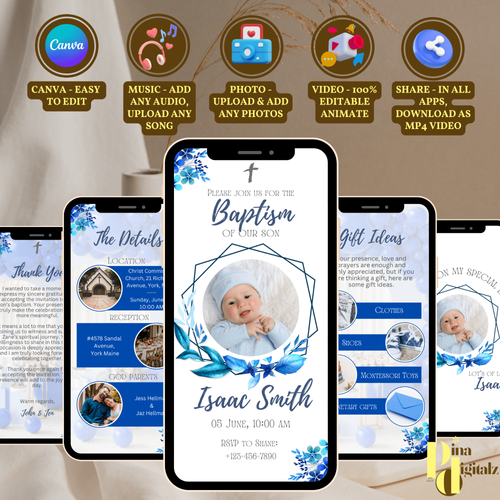 Prayers For Baptism Invitations