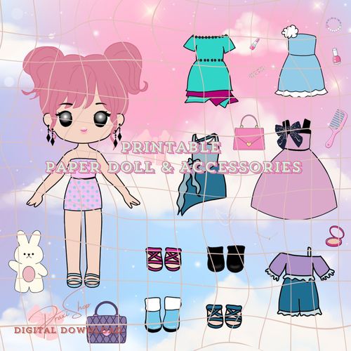 Paper Doll Stickers To Print Free - Infoupdate.org