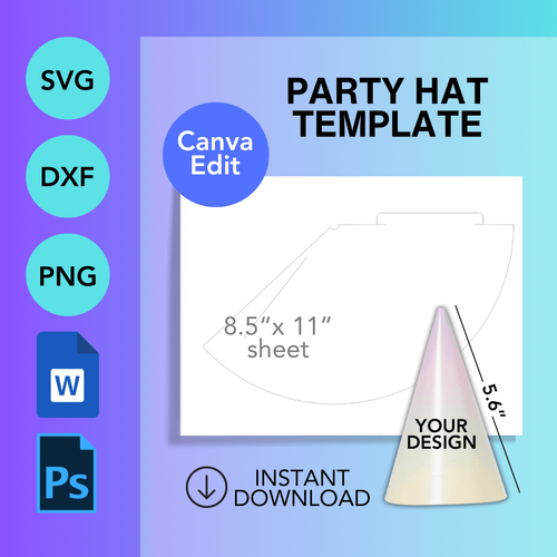 Birthday Party Hat Template
