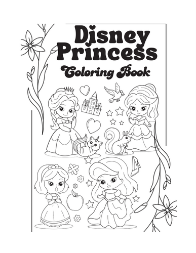 baby princess coloring pages disney