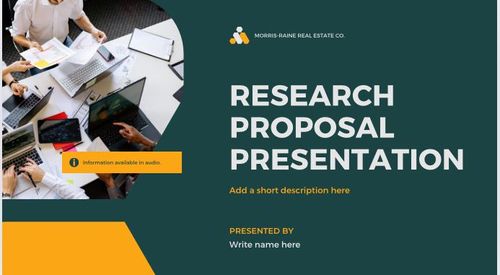 powerpoint template research proposal