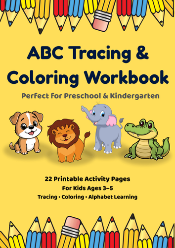 Workbook for Kids (Tracing: Letters, Number, Lines and more.....) by ...