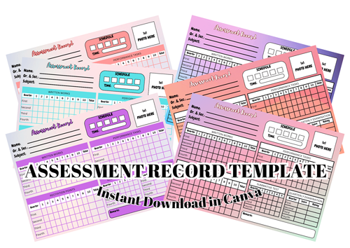 Student’s Assessment Record Template by janmallone_advincula - Raket.PH