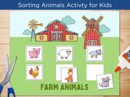 Animal Habitat Lesson Kindergarten Animal Biome Busy Book Printable