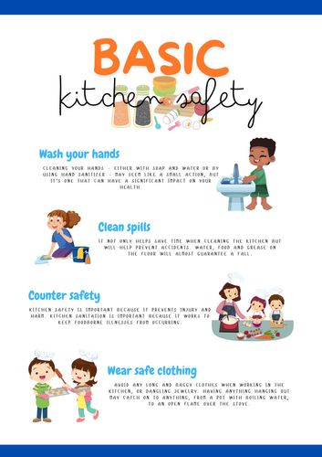 Kitchen Safety For Kids
