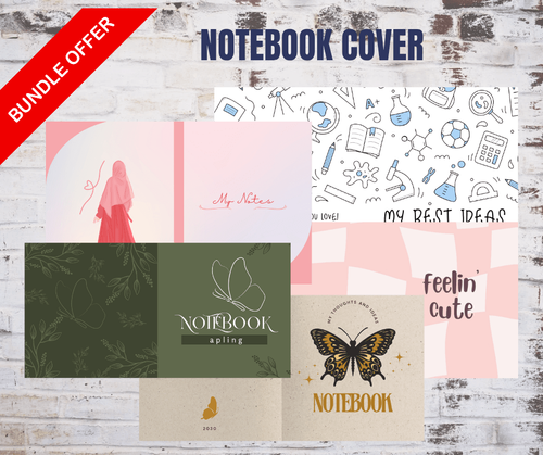 Editable Notebook Cover (Characters) by kathleneprojects - Raket.PH