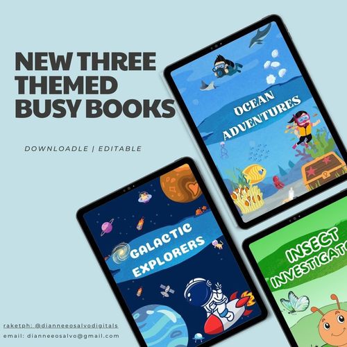 Busy Books Summer Learning for Kids by mjsubayno - Raket.PH