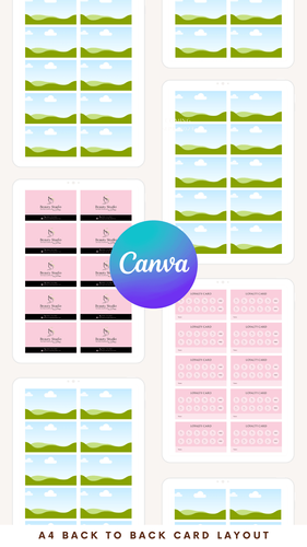 Calling Card Layout by christine_laurice - Raket.PH