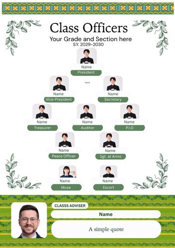 Class Officers Design
