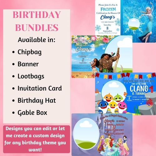 Party bundles by palconitecathy20 - Raket.PH