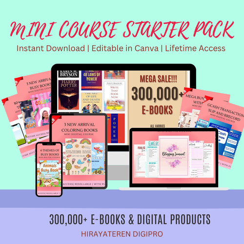 Ultimate Starter Pack~Digital products by solluna_01 - Raket.PH