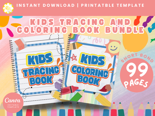 Worksheets and Coloring Book for Kids by jayceelinedigital - Raket.PH