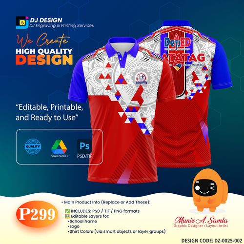 T-Shirt Design for Full Sublimation by rhynruz_dohilag - Raket.PH