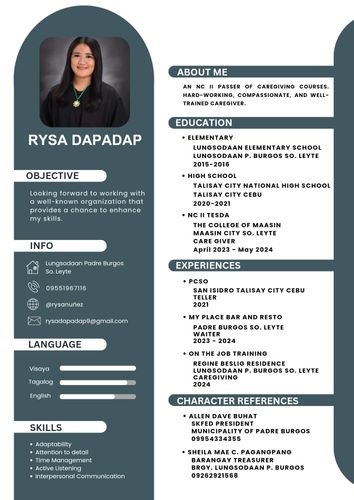 Resume Sample For Fresh Graduate In The Philippines