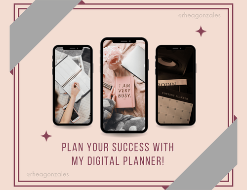 Digital planner editable Canva template by charlotte_wolfstein - Raket.PH
