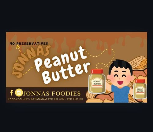 peanut butter label sample