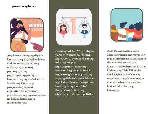 leaflet examples tagalog