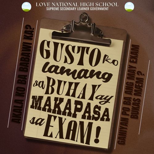 Exam Hugot Quotes Hugot Lines In Exam Folder | TikTok