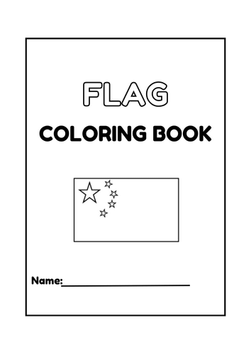 American Flag Coloring Book