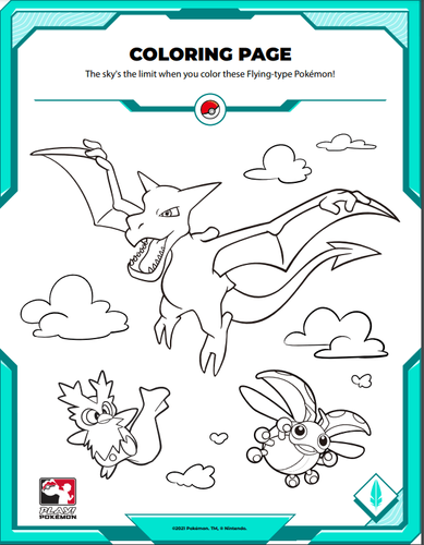 Fire Type Pokemon Coloring Pages [2025]