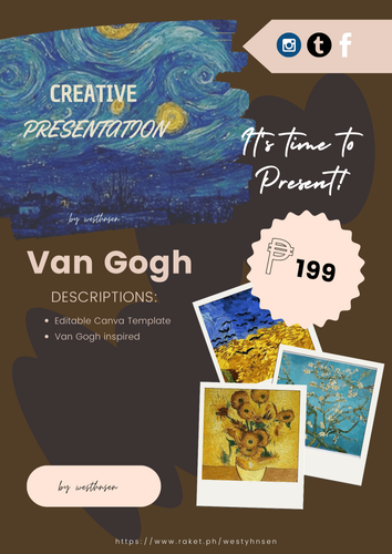 Van Gogh Starry Night Template Van Gogh Starry Night Craft Template