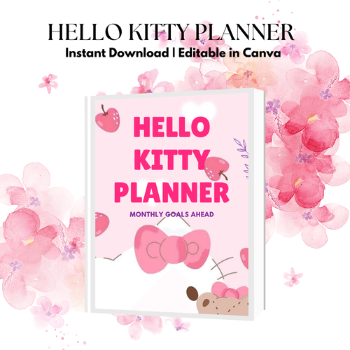Hello Kitty Planner Template