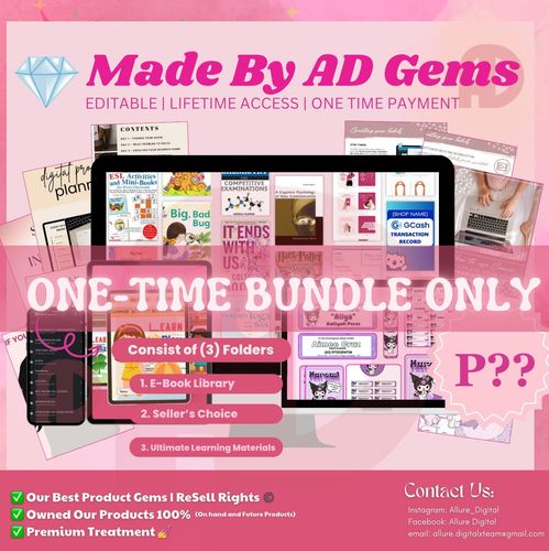 Ultimate Starter Pack~Digital products by solluna_01 - Raket.PH