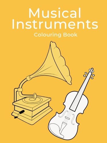 Instruments Coloring book by heather_raecreates - Raket.PH