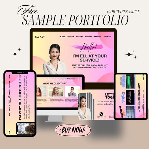 Sample Portfolio by joyrosecadorna6 - Raket.PH