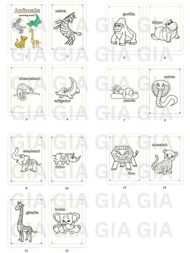 gia coloring pages