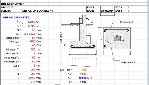 Column Footing Design