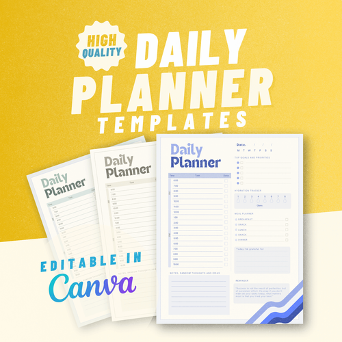 Editable and Printable Templates in Canva (Digital) by pixellabs2024 ...