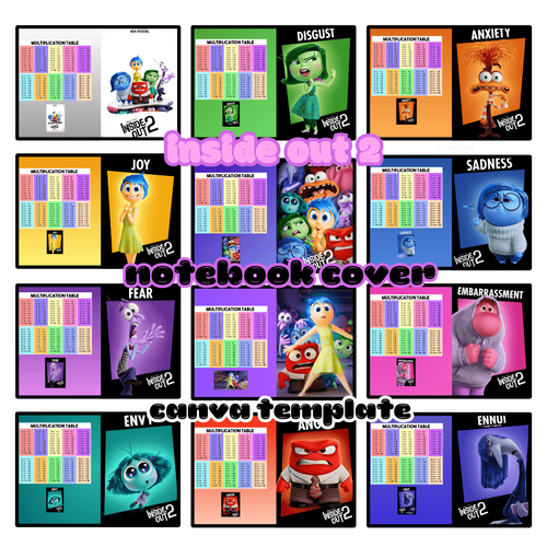 Inside Out Notebooks