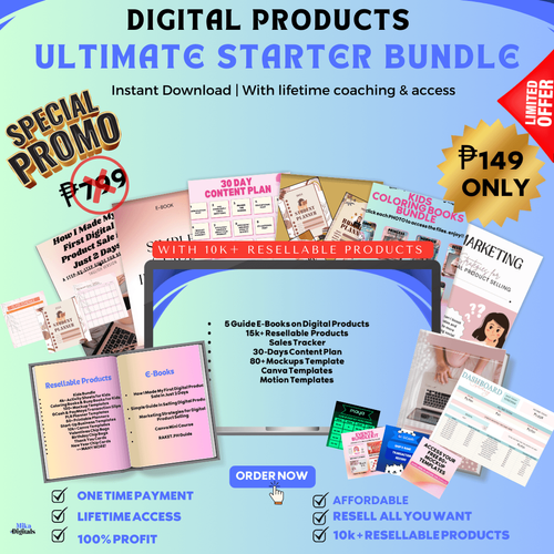 Ultimate Starter Pack~Digital products by solluna_01 - Raket.PH