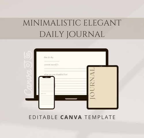 Writing Journal Editable Canva Template by janecreations11 - Raket.PH