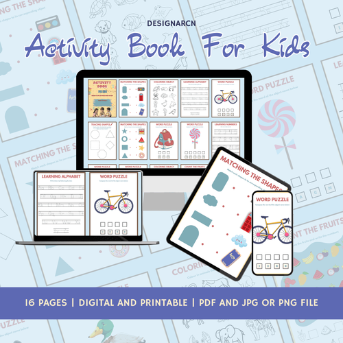 Miniature Printable Activity Books